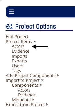 CloudNine Analyst: Adding and Updating Actor Profiles